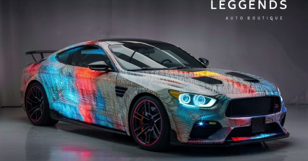 Custom Car Ambient Lighting Installation